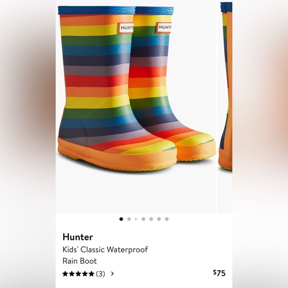 Hunter | Shoes | New Hunter Rainbow Rainboots | Poshmark